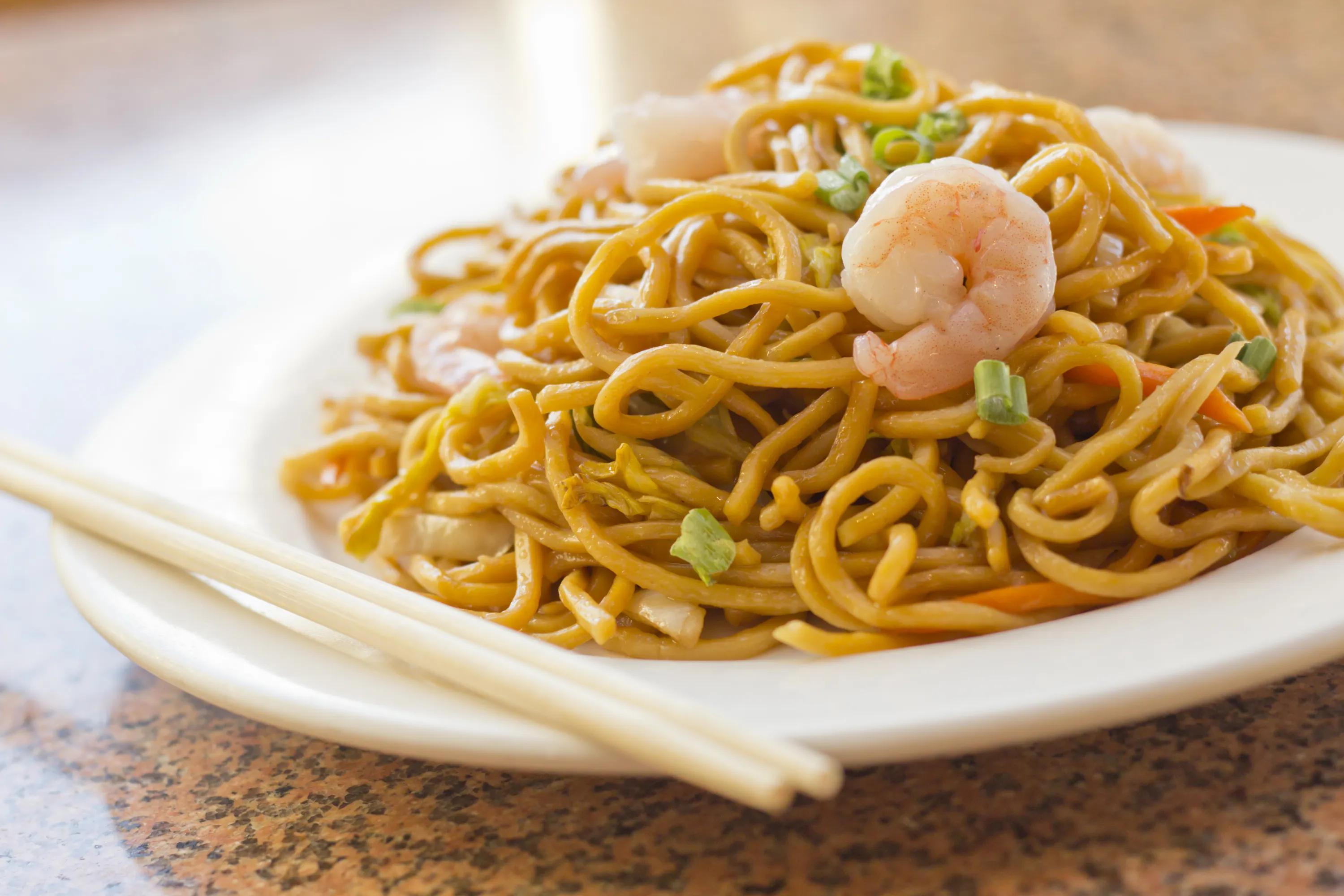 Lo Mein Shrimp